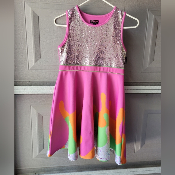 JoJo Siwa | Dresses | Jojo Siwa Sequin Slime Dress Costume | Poshmark